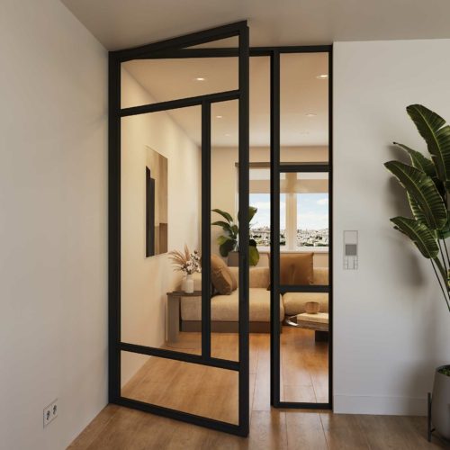 Decorative interior divider screen system Thermia SOHO